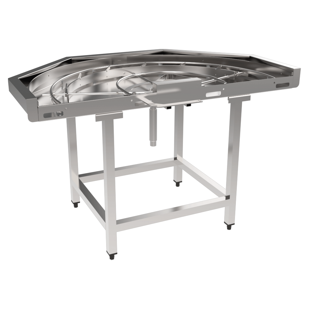BCK 180L/R – Dishwasher Corner Table / 1800 rotatable | İnoksan