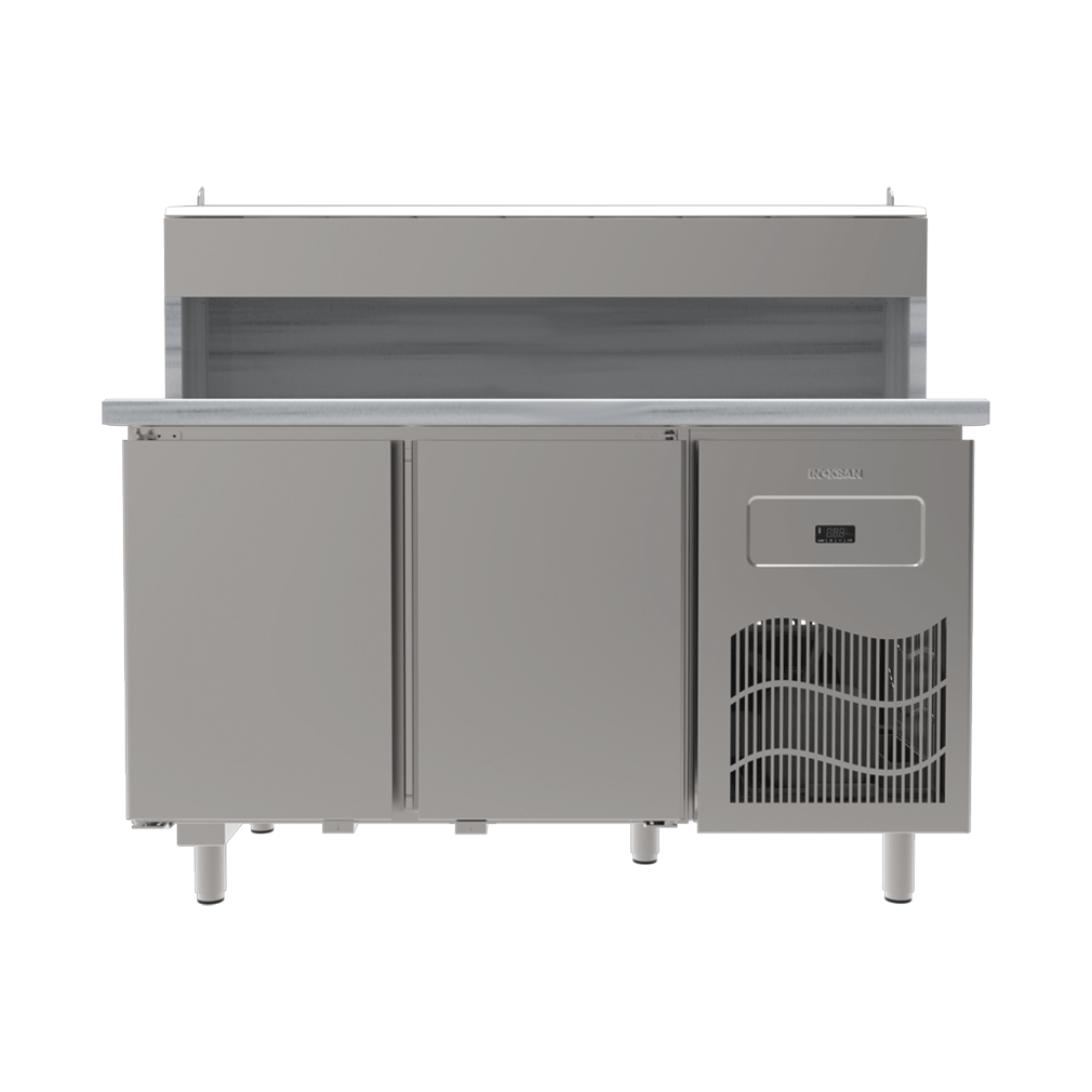 SGM140 - 2 Door Pizza Preparation Unit with Marble Top | İnoksan